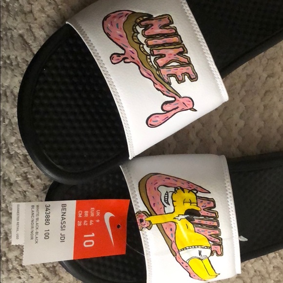 Nike | Shoes | Custom Nike Slides | Poshmark